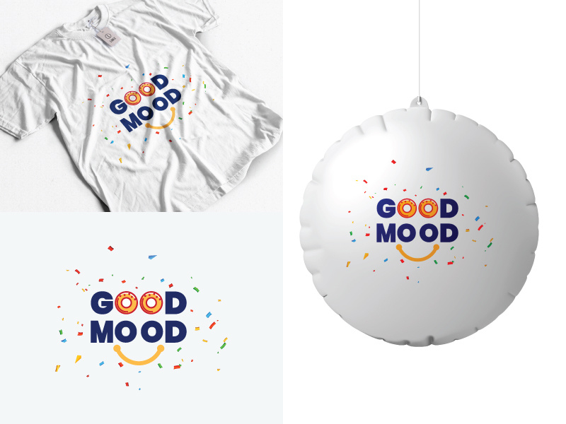Good Mood Logo Design | Logo Design by Naeem Hossen on Dribbble