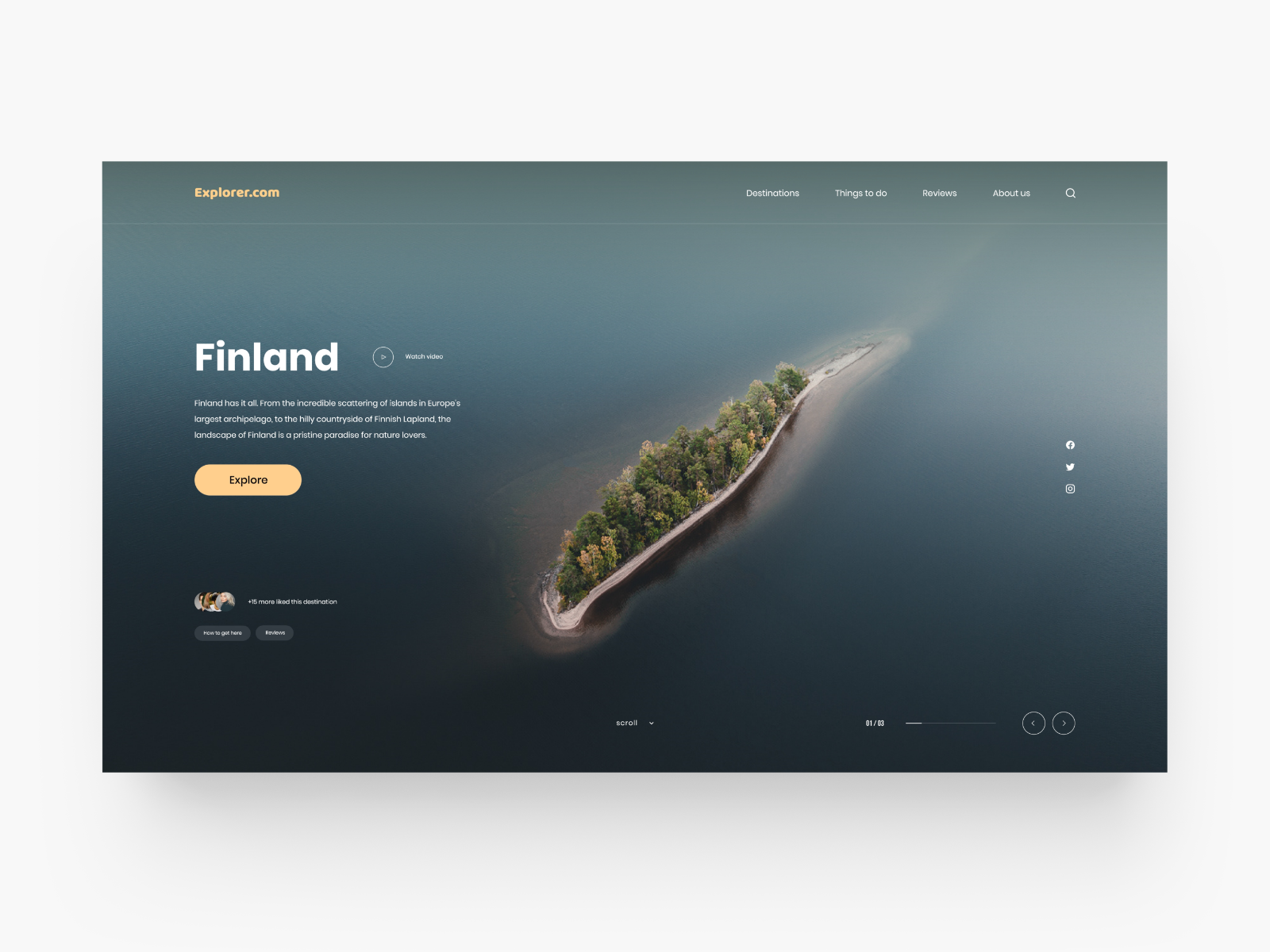 Travel agency design by BoostUp Design Studio on Dribbble