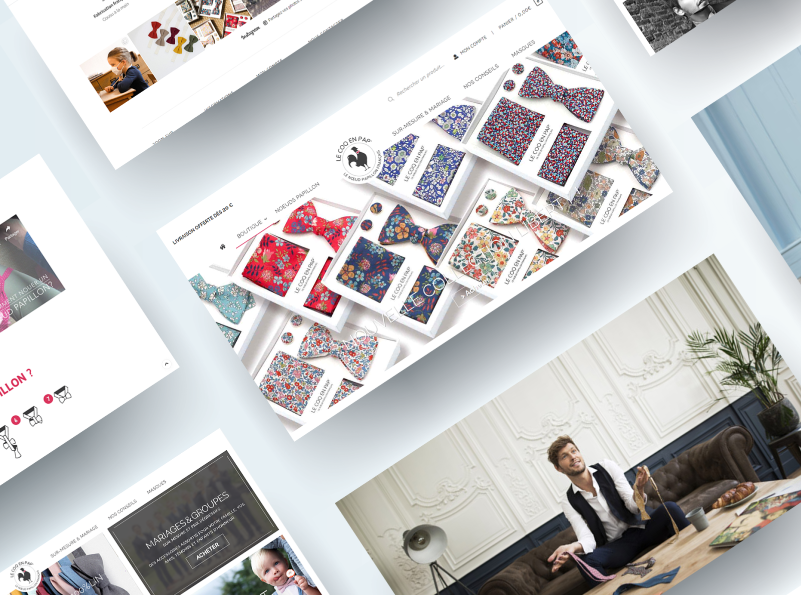 LE COQ EN PAP Website by La nageuse on Dribbble