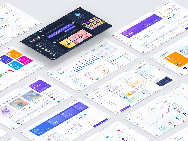 Lineone - Multipurpose Admin UI Kit based on Tailwind CSS by Sulaymoni Ilhomjon on Dribbble
