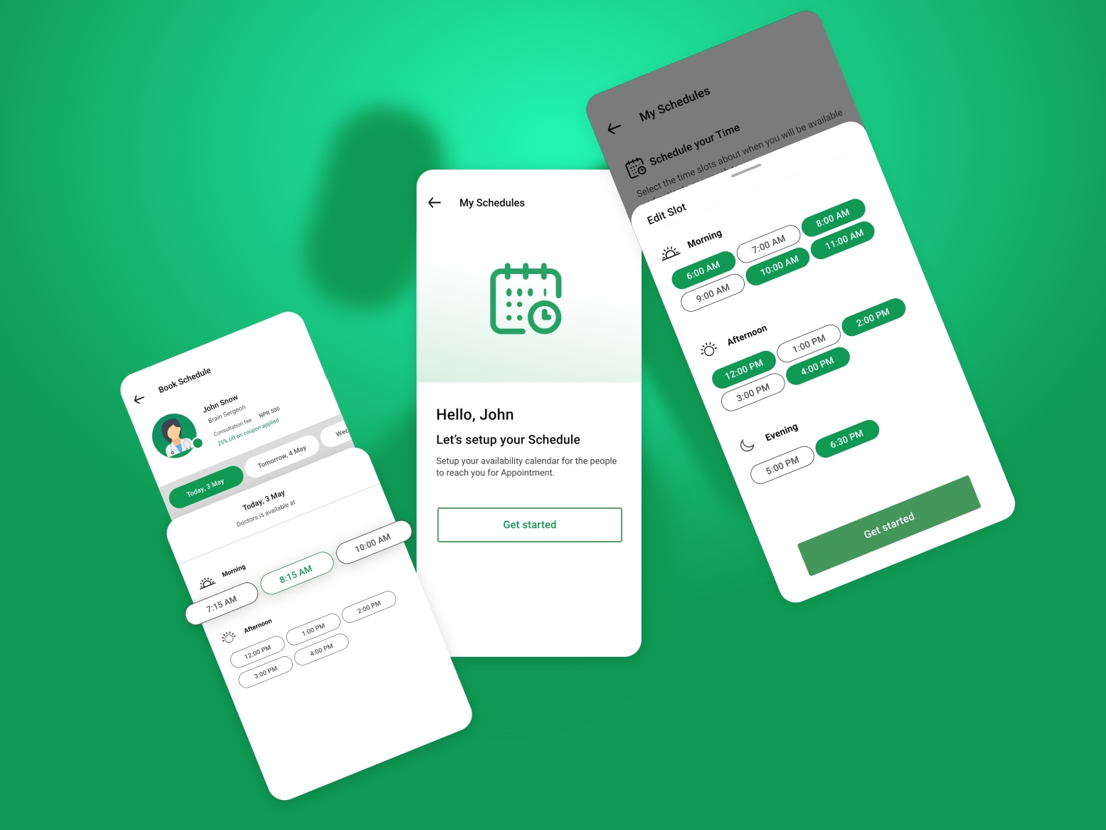 Schedule design by Raj Thapa on Dribbble
