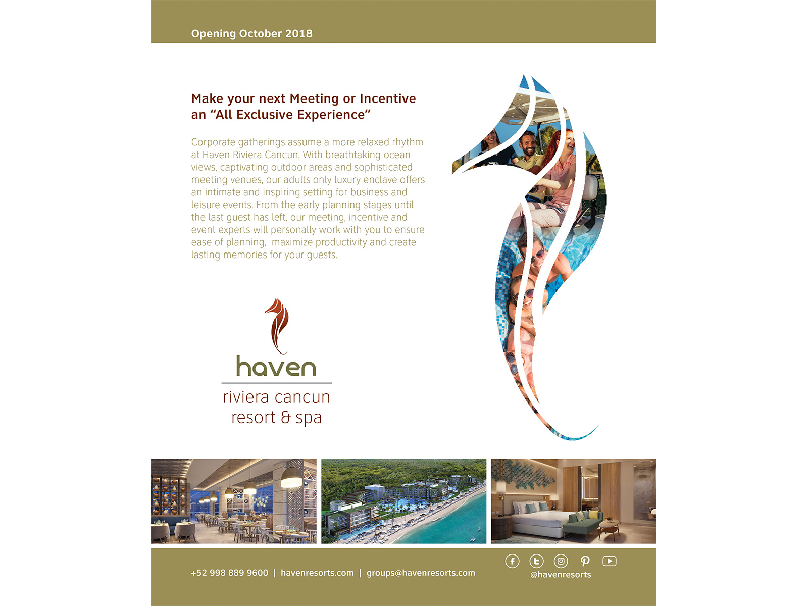 Meetings Conventions Haven Ad by Yesenia Taveras on Dribbble