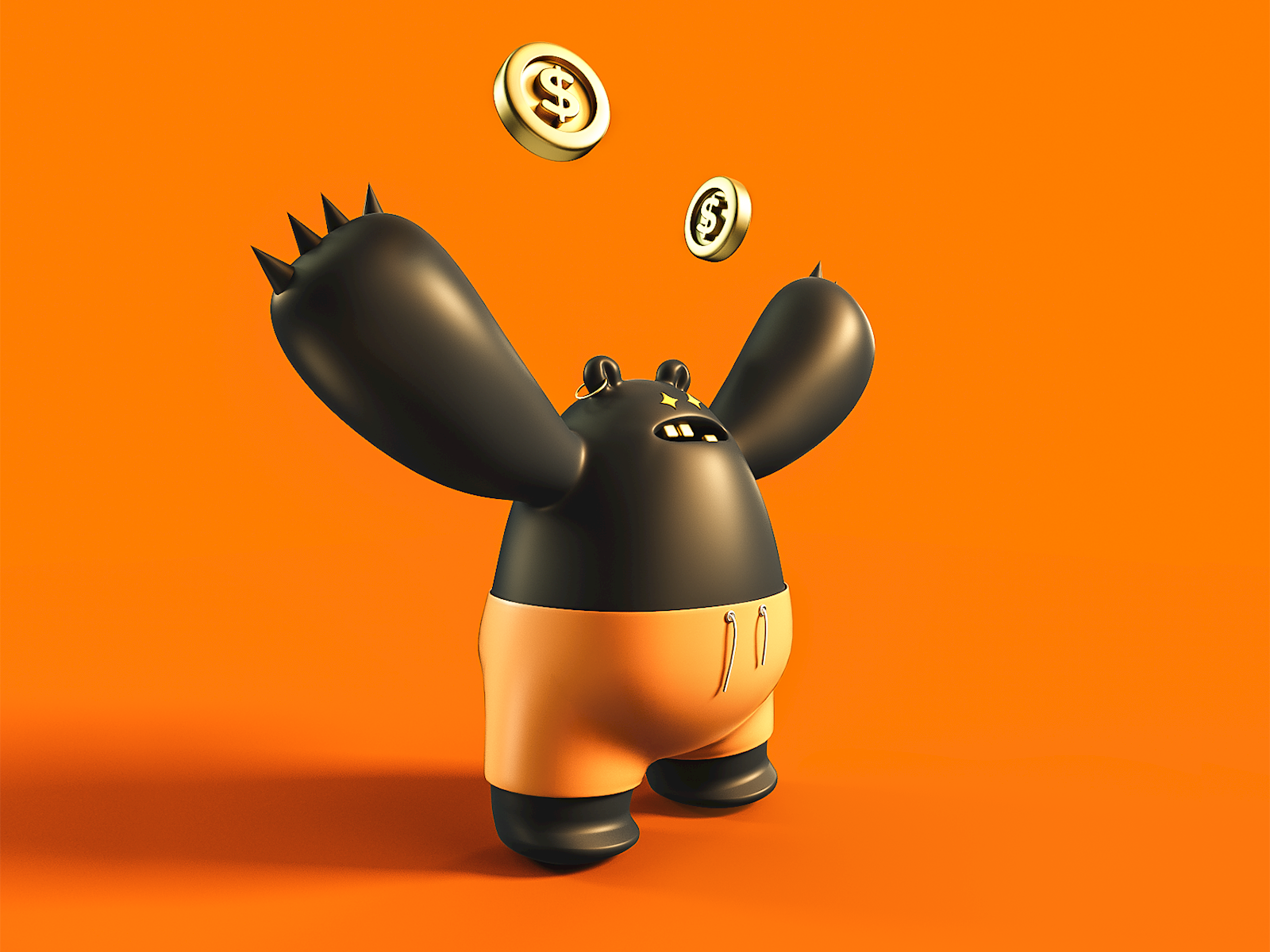 Rich Bear by ya on Dribbble