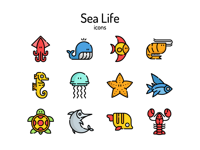 https://cdn.dribbble.com/users/712936/screenshots/3779097/sea_life ...