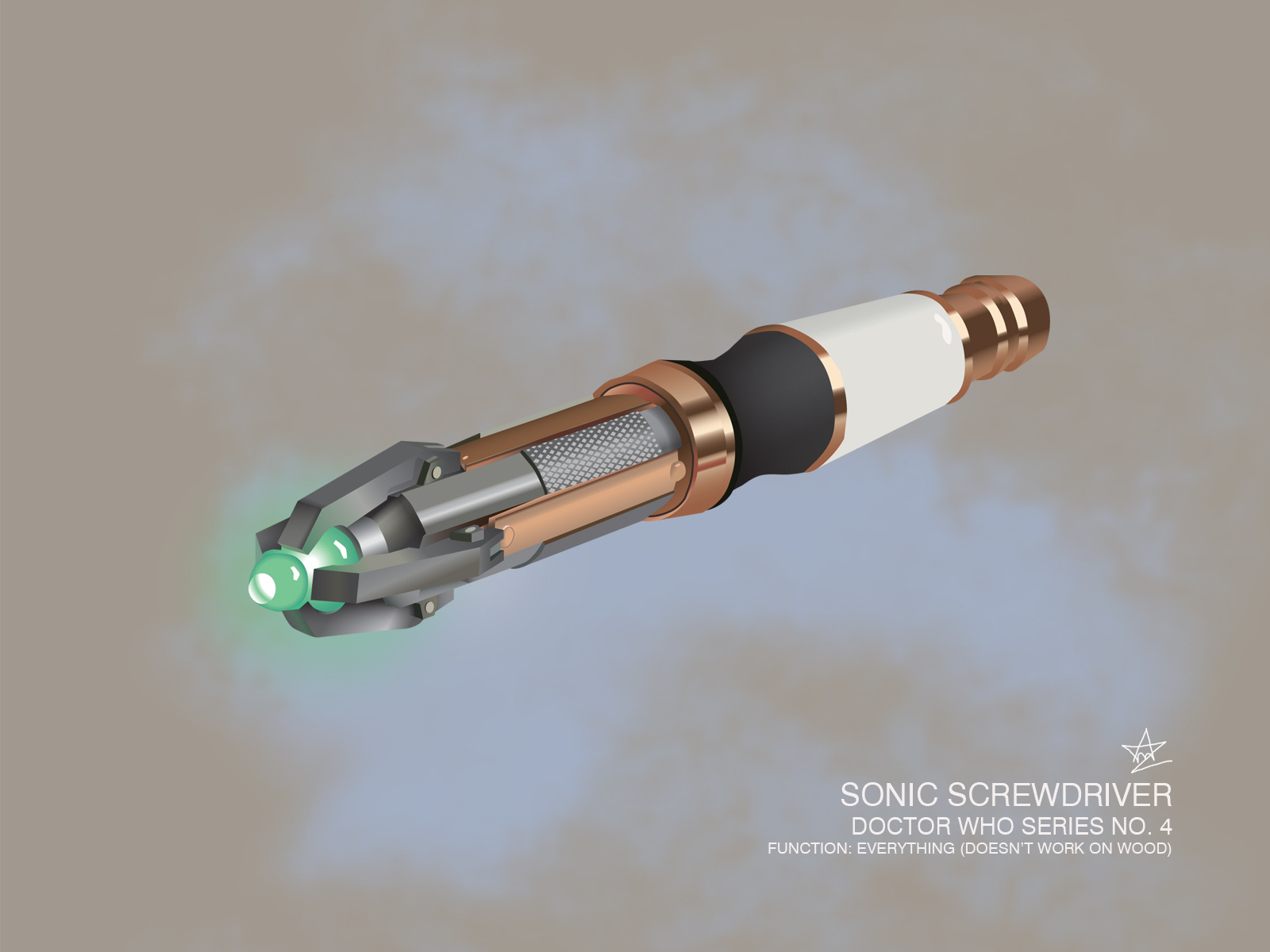 Doctor Who - Sonic Screwdriver by Apoorva Manu on Dribbble