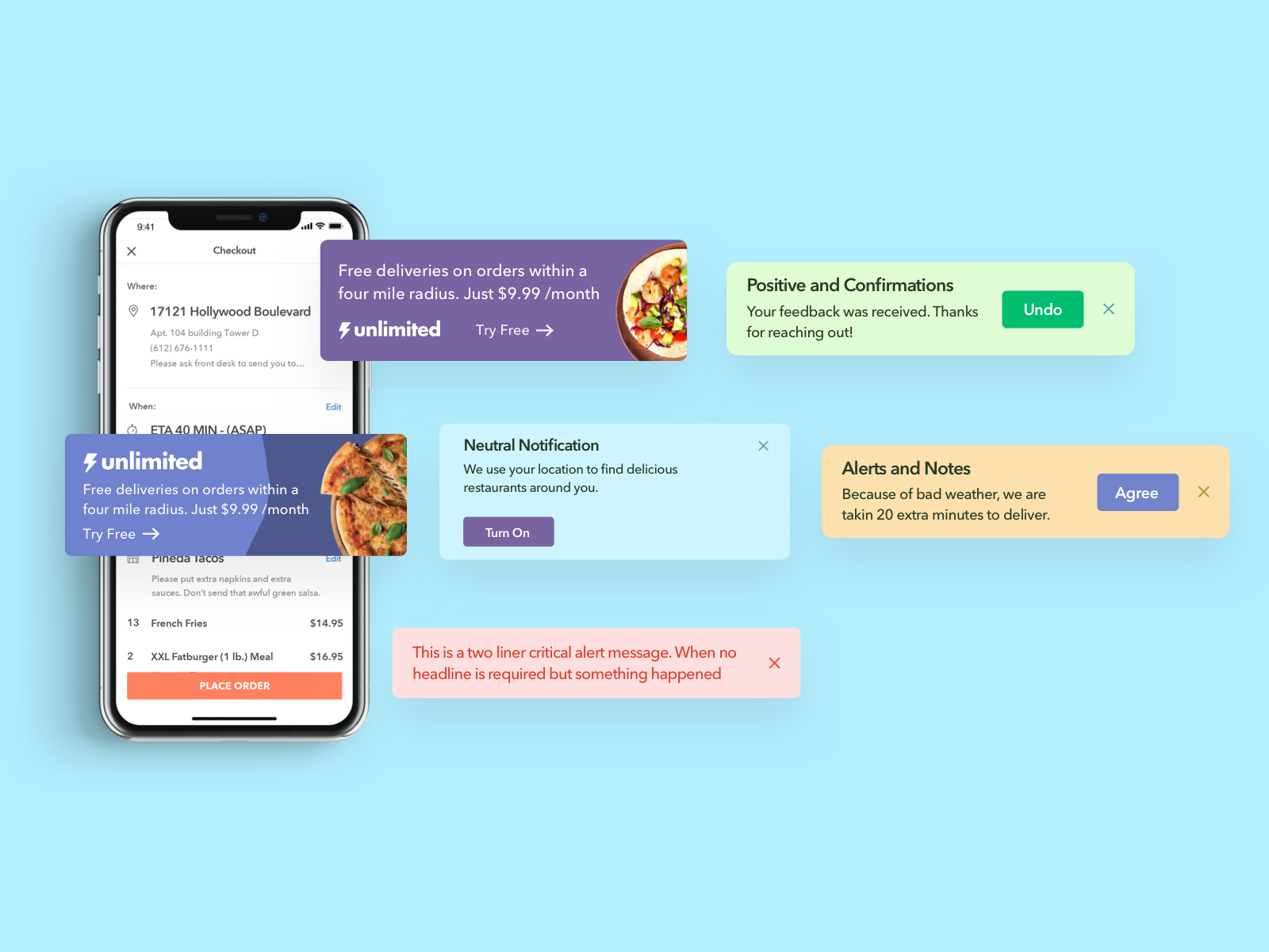 Alert Notifications System by Diego Bernabé on Dribbble