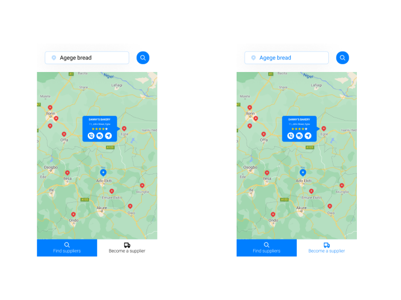Location tracker UI Design by Golden Ogbeka on Dribbble
