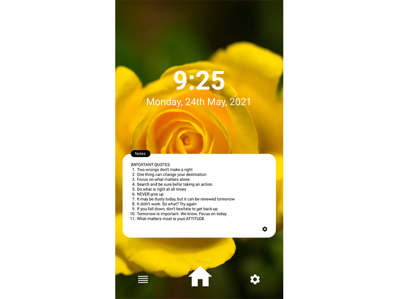 Notes Widget by Golden Ogbeka on Dribbble