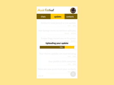 Progress Bar UI Design by Golden Ogbeka on Dribbble