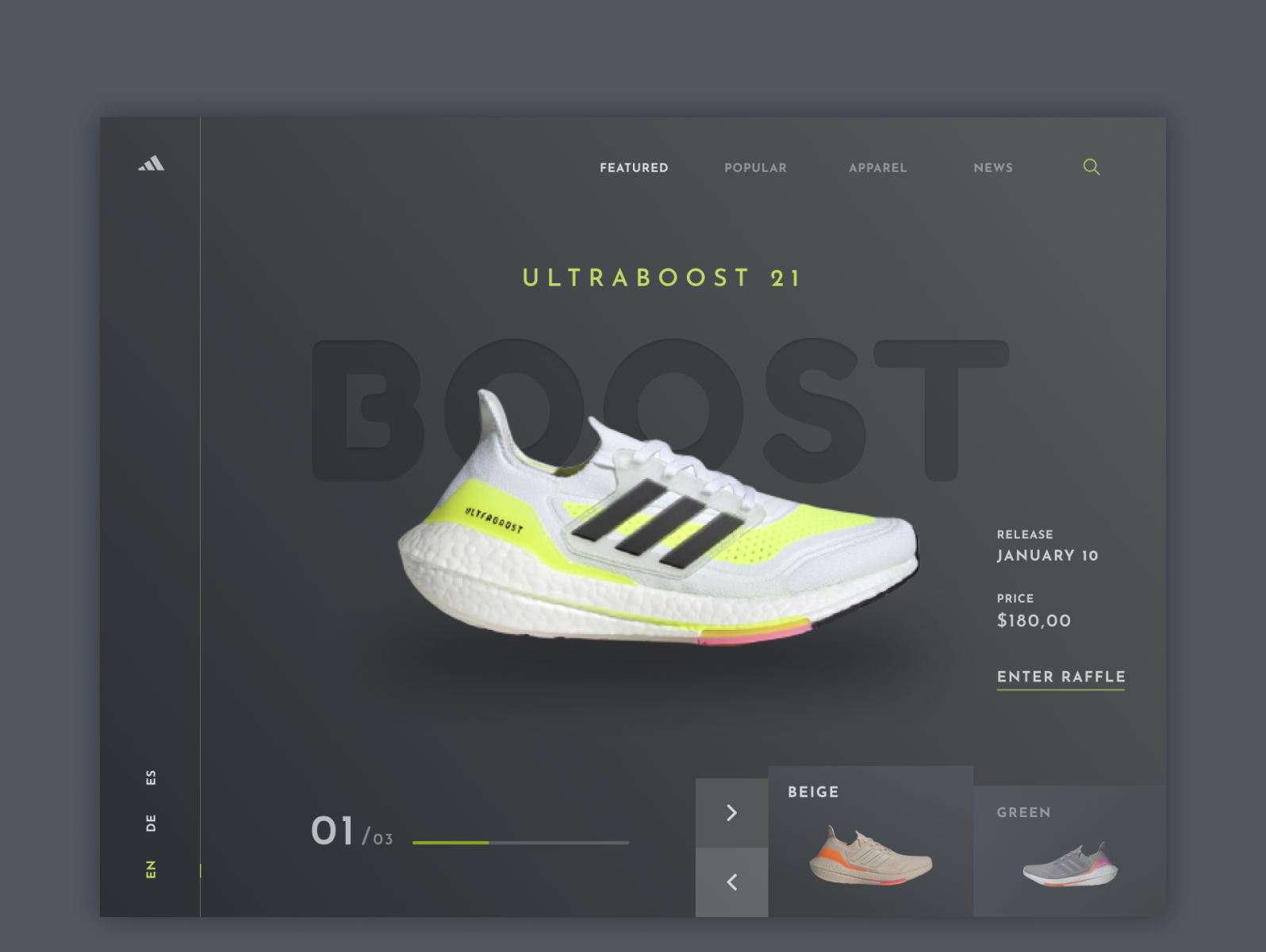 adidas by Aida Mamedova on Dribbble