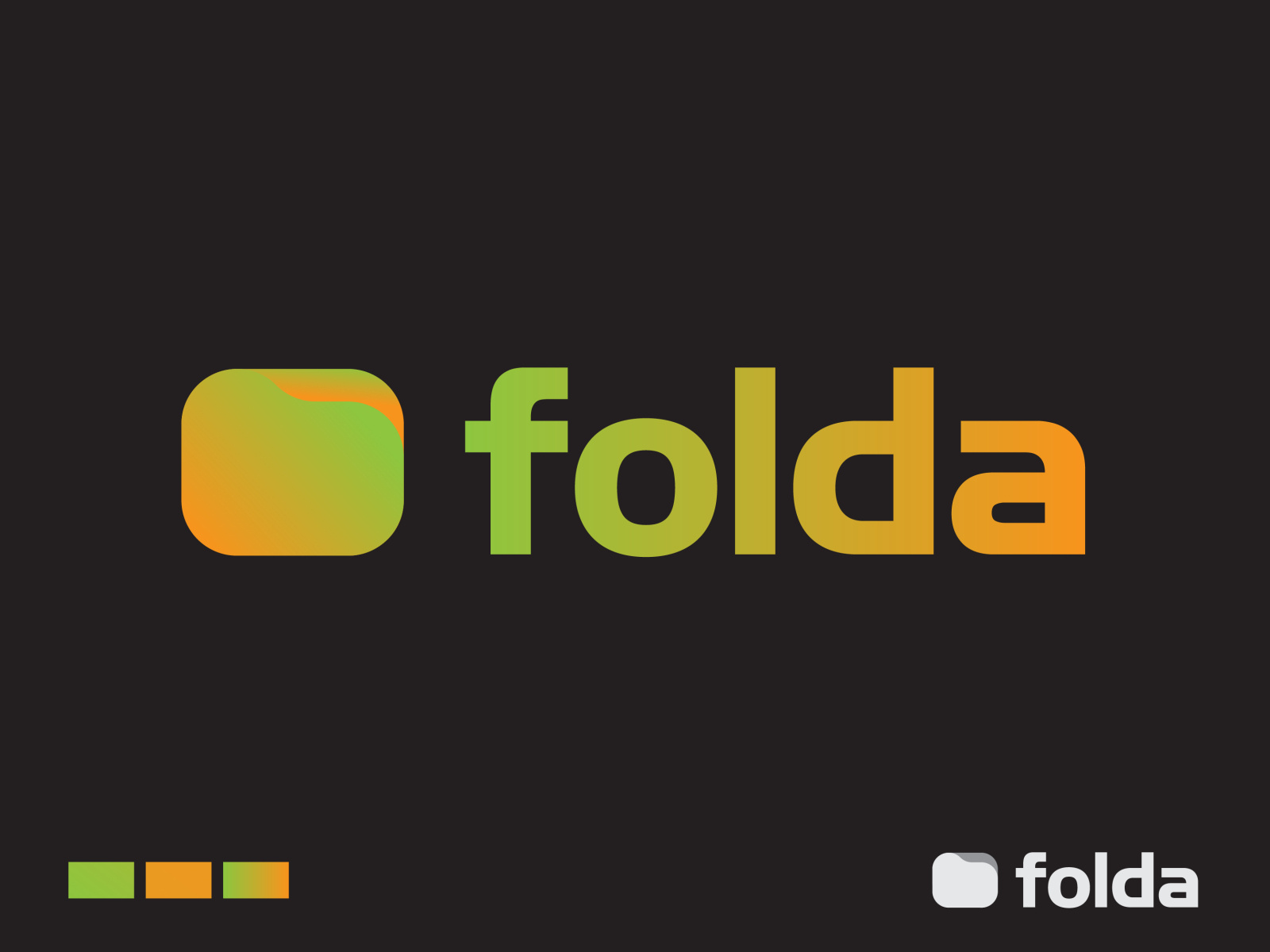 Folder Logo for related companies or offices by Authentic Art on Dribbble