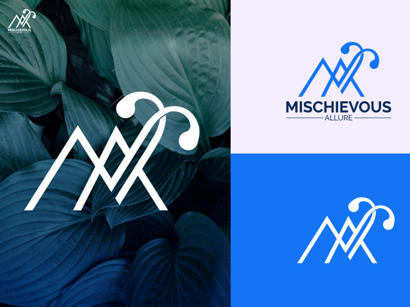 Mischievous logo by Imam Hasan on Dribbble