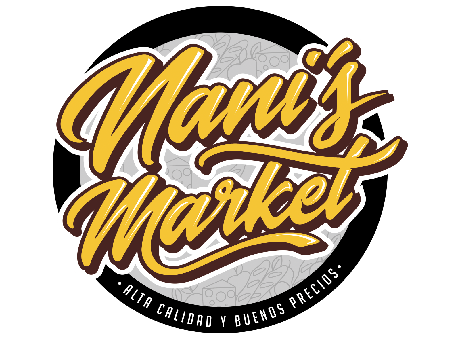 logo de nani's market by Mariana Conde on Dribbble