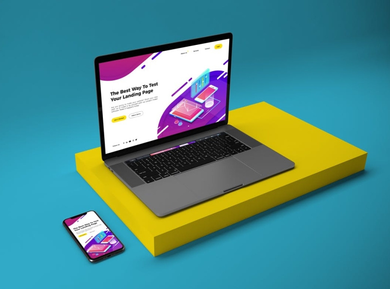 Responsive MockUps by Donna Garcia on Dribbble