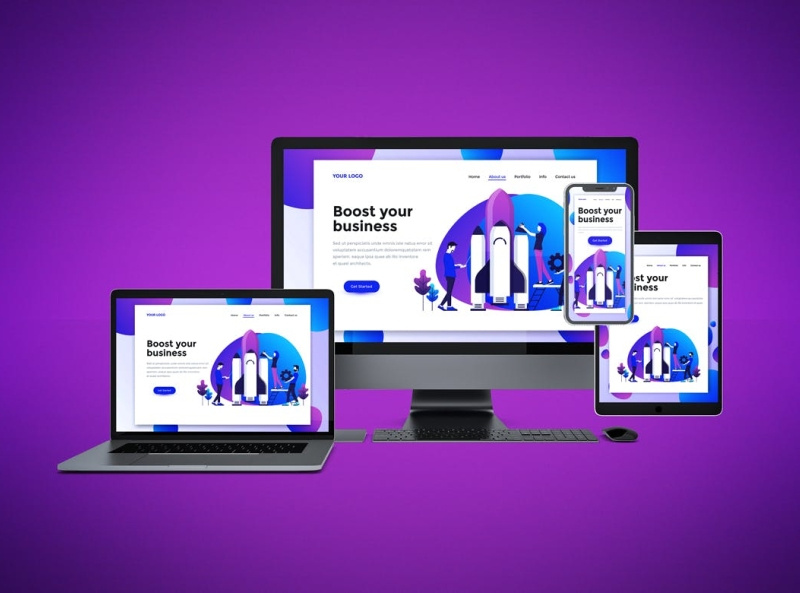 Responsive Device Mockups by UI Foundry on Dribbble