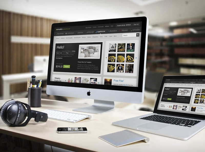 Photorealistic Devices Mockup by Donna Garcia on Dribbble