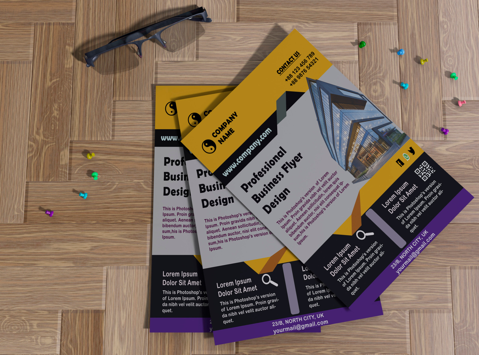 Business Flyer Template Design by Arif Hassan on Dribbble