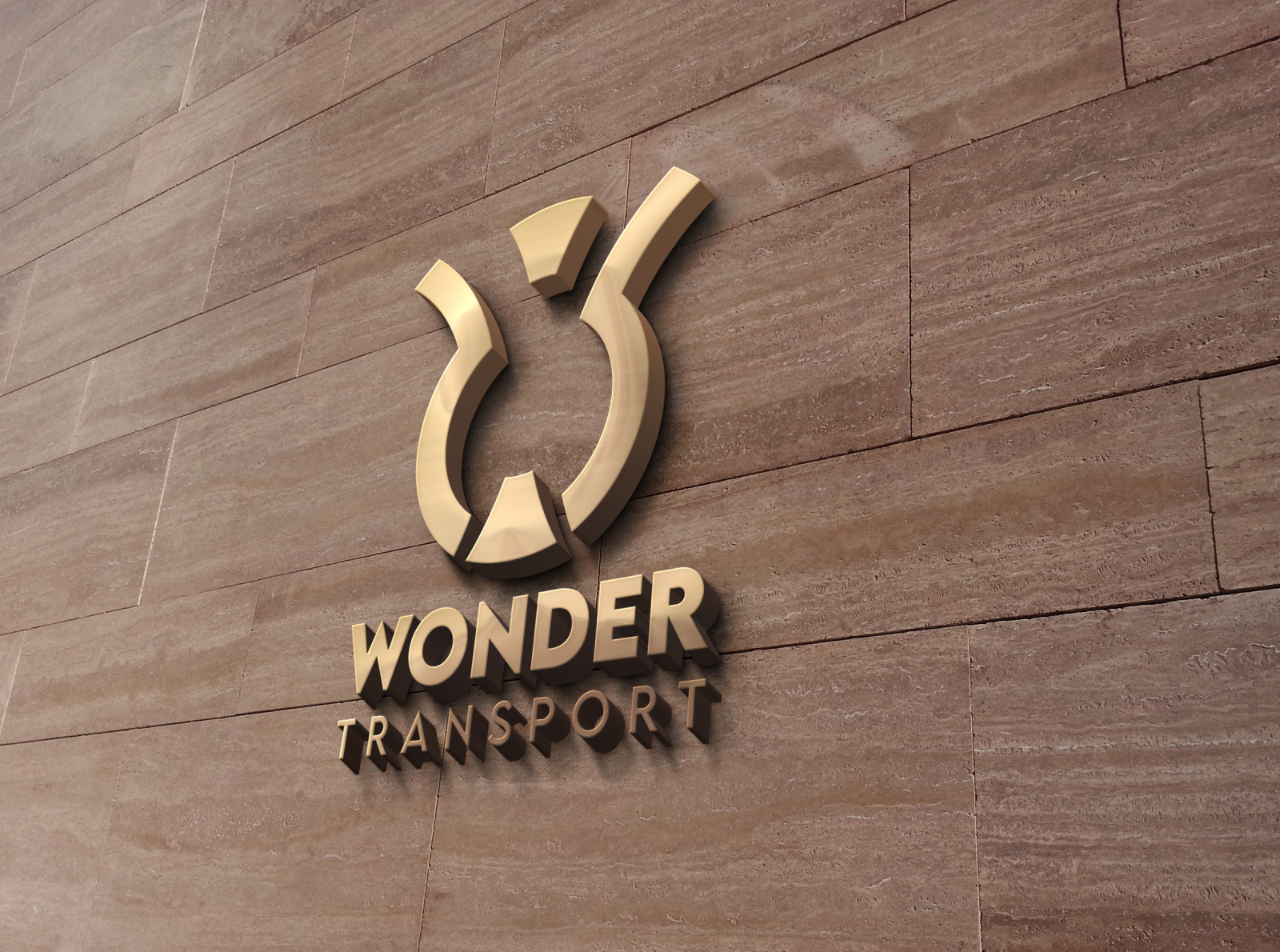 Wonder Transport Minimal Logo by Waseem Akram on Dribbble