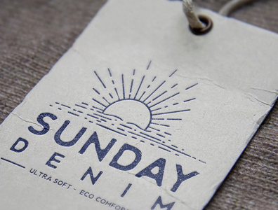 Sunday Denim by Akedis Design on Dribbble