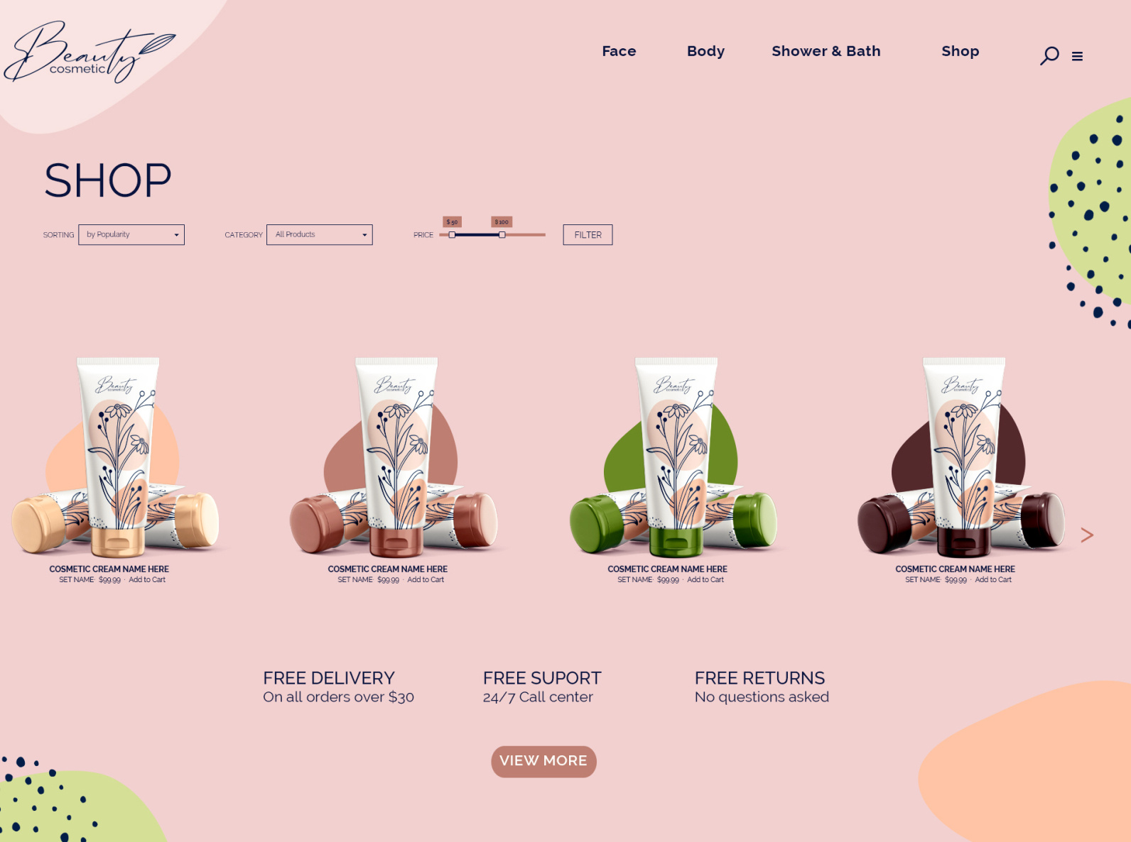 Website Shop by Pamela Gariglio on Dribbble