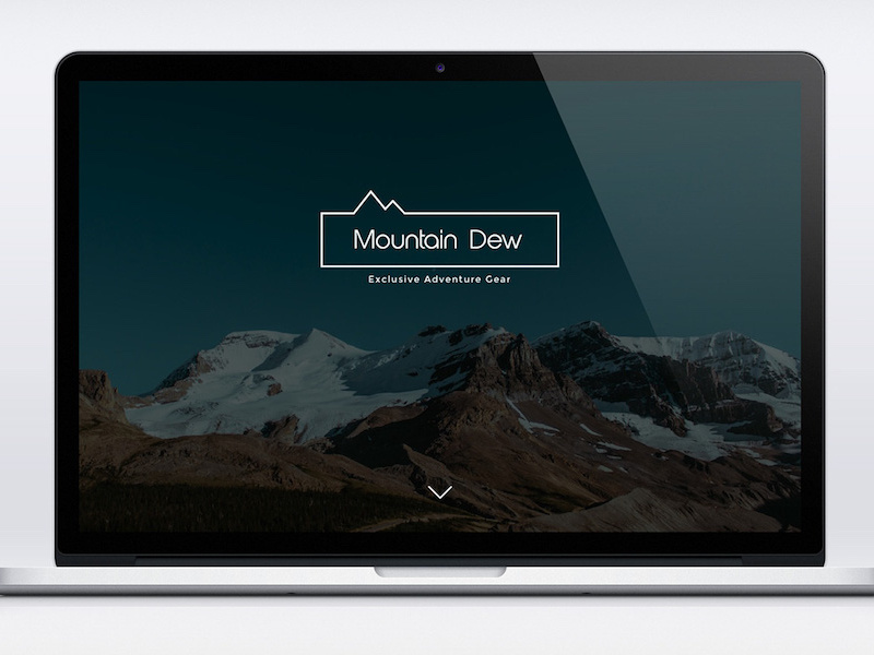 Mountain Dew - Logo and Website Concept by Michael Oeser on Dribbble