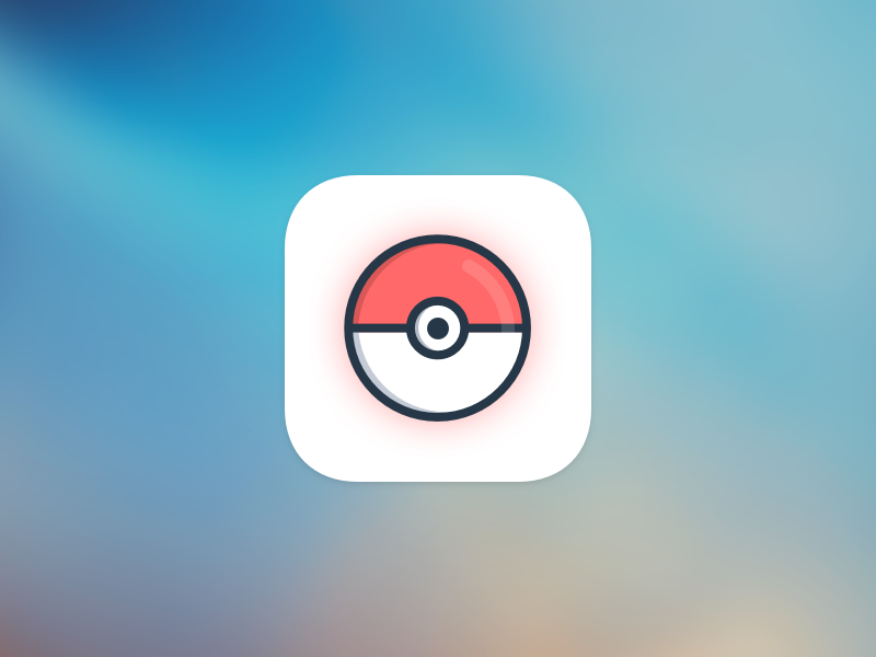 Pokemon GO icon by Nikita Gulak on Dribbble