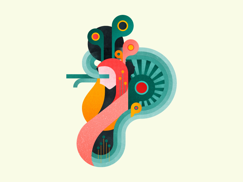 The Censorship Machine by Fabio Issao on Dribbble