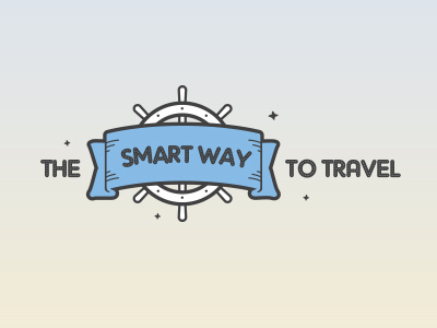 Smart Way to Travel Logo by Brad Leeming on Dribbble