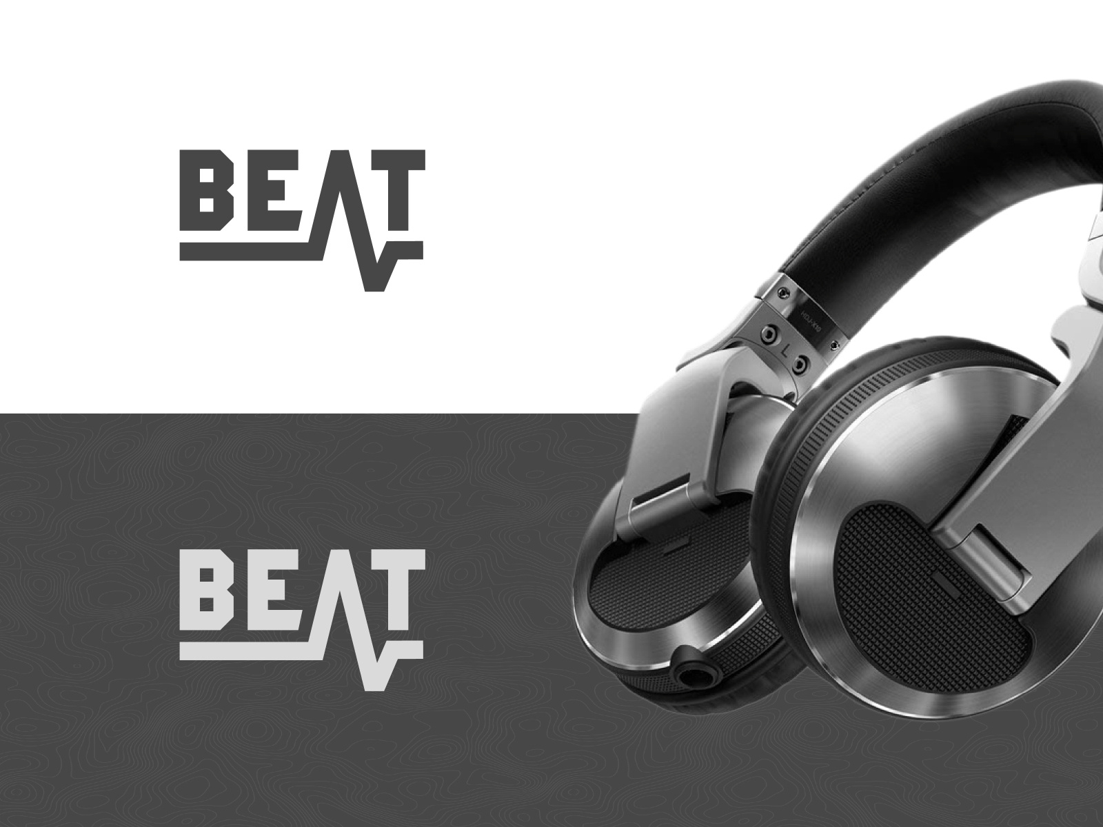 Beat Music Logo by Jaydeep Parmar on Dribbble