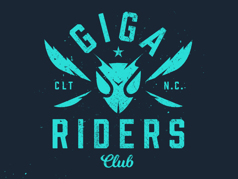 Riders Club Tee by Josh on Dribbble