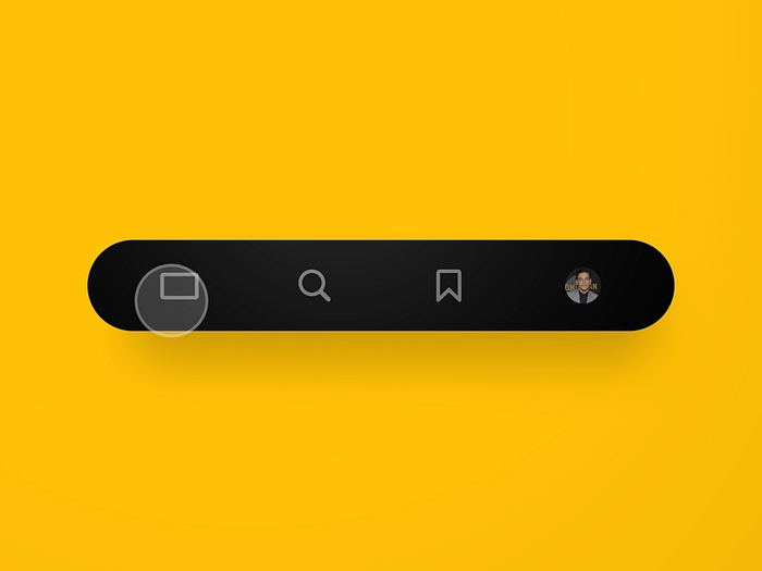 Browse thousands of Bottom Bar images for design inspiration | Dribbble