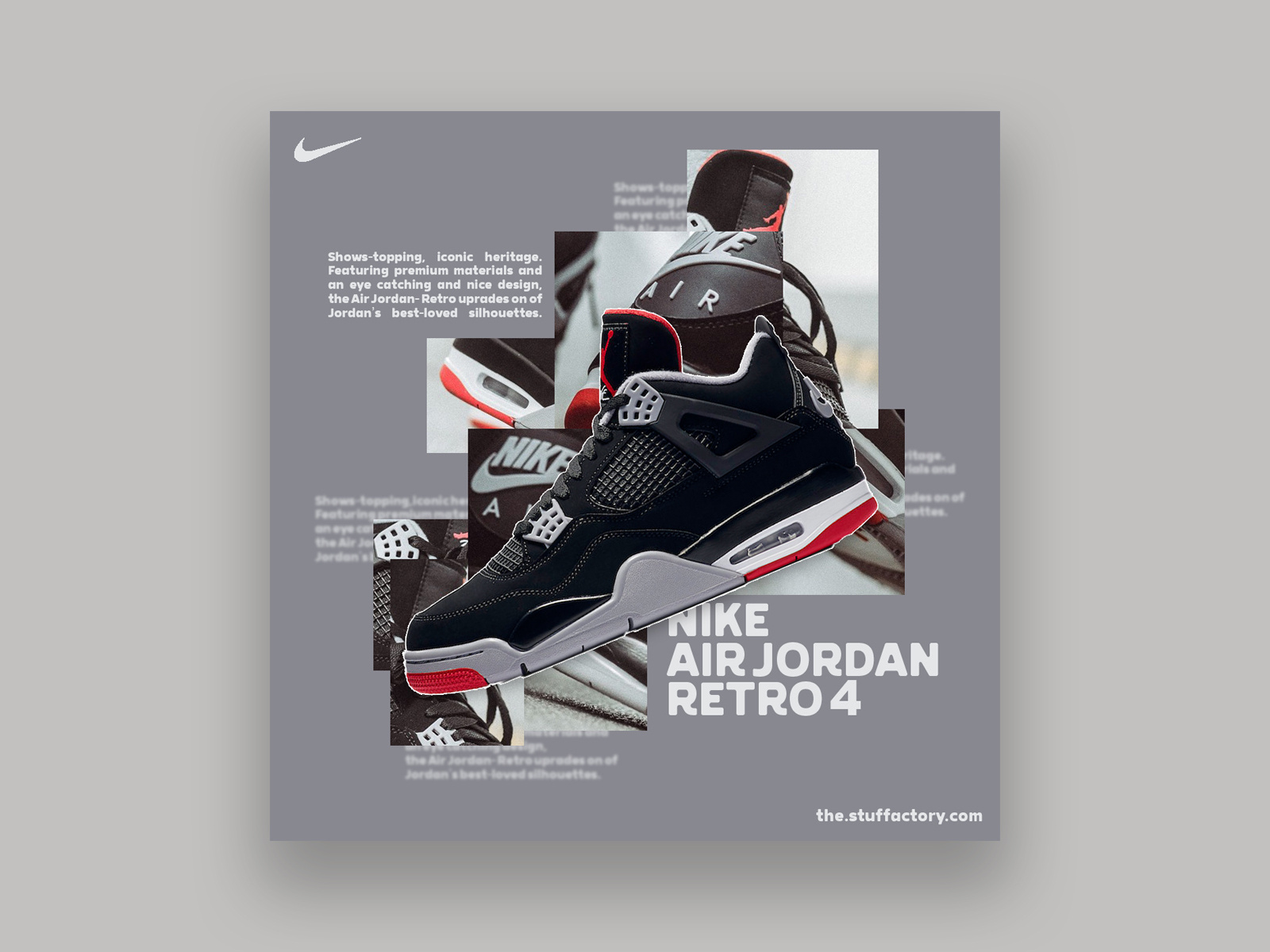 Nike Jordan Social Media Ad by Ashfak on Dribbble