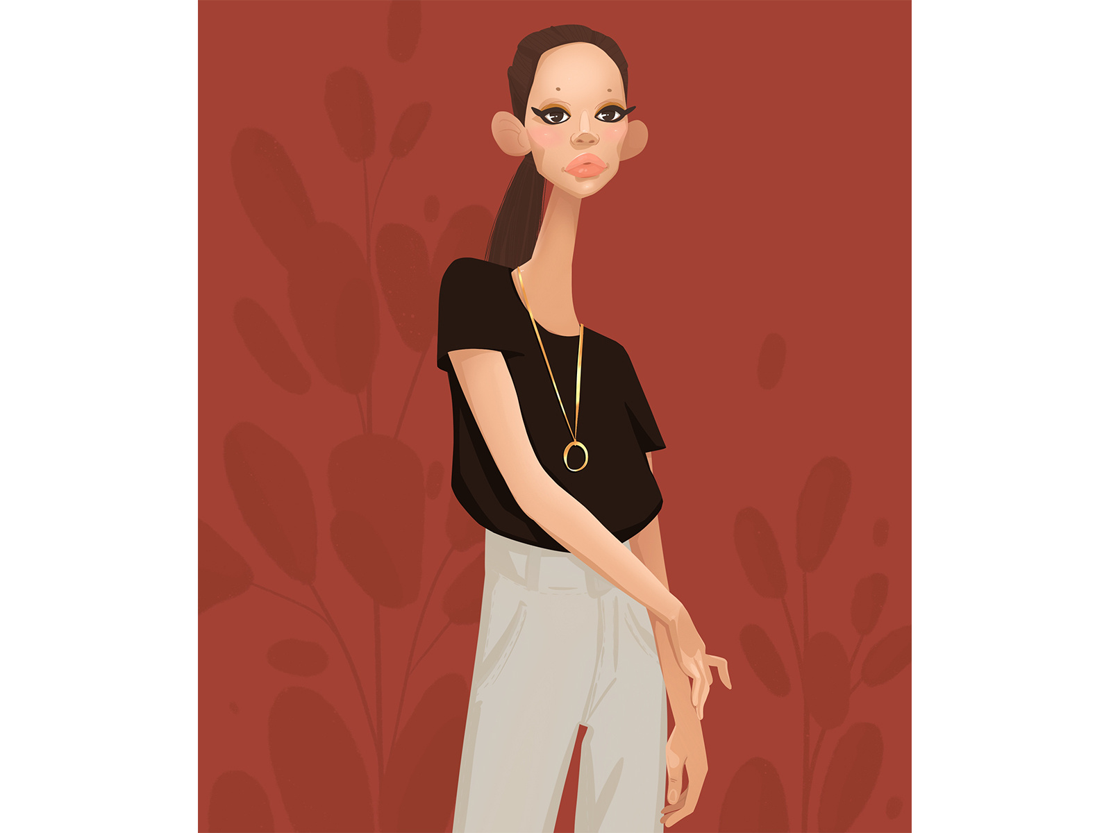 girl 2 by choomba on Dribbble