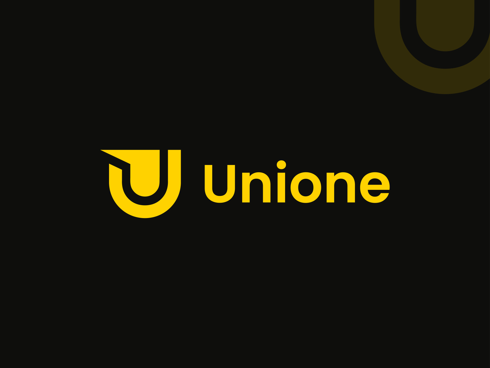 Unione Logo by Anamul Hossen | Logo & Branding Designer on Dribbble