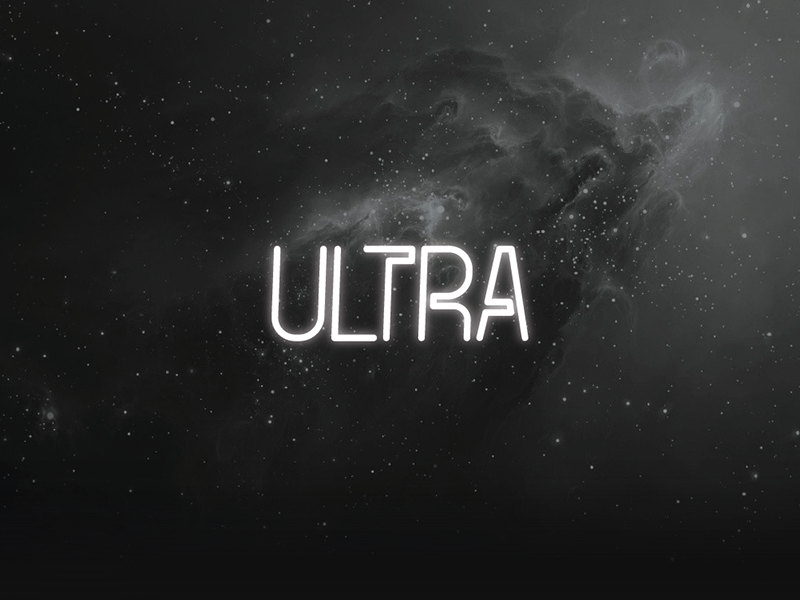 The FREE Ultra Font by TheHungryJPEG.com on Dribbble