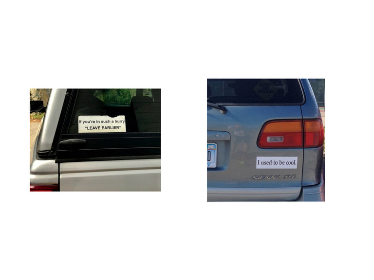 BUMper sticker 🚙💨 by Mick Champayne 🍾 on Dribbble