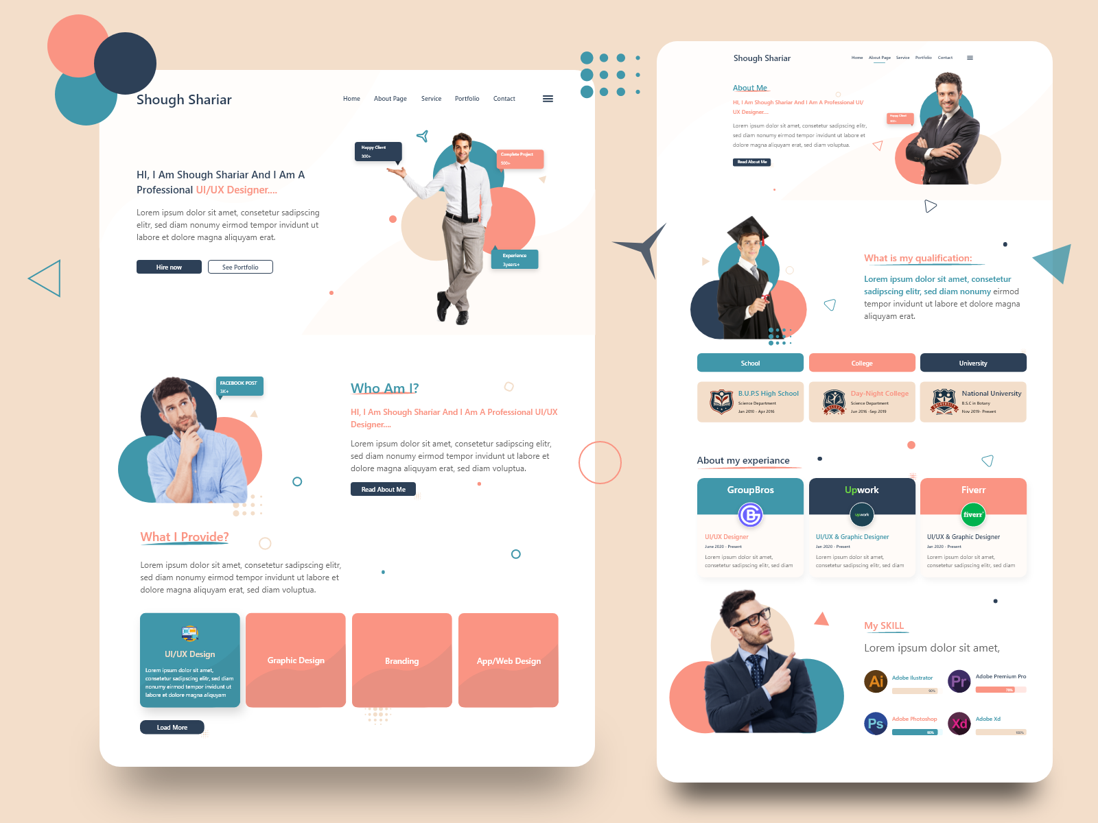 dribble shot portfolio 02 by GroupBros on Dribbble