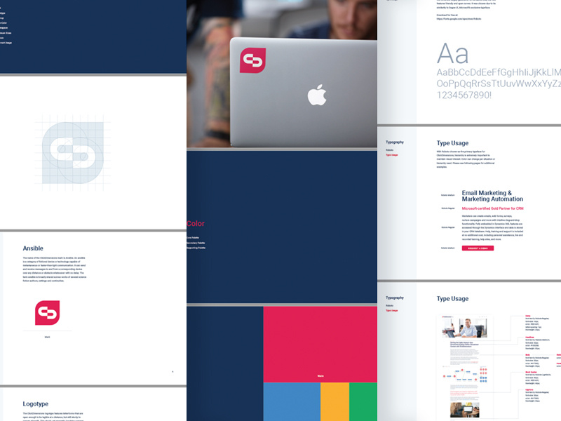 ClickDimensions Brand Guidelines by Joshua Krohn for Focus Lab + Odi on ...