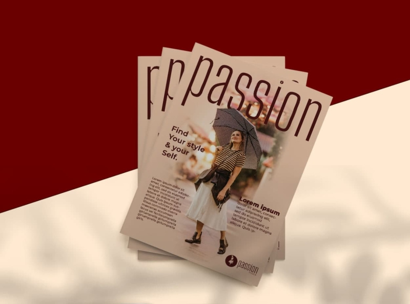 Passion moda magazine by Mohamed Ashi on Dribbble