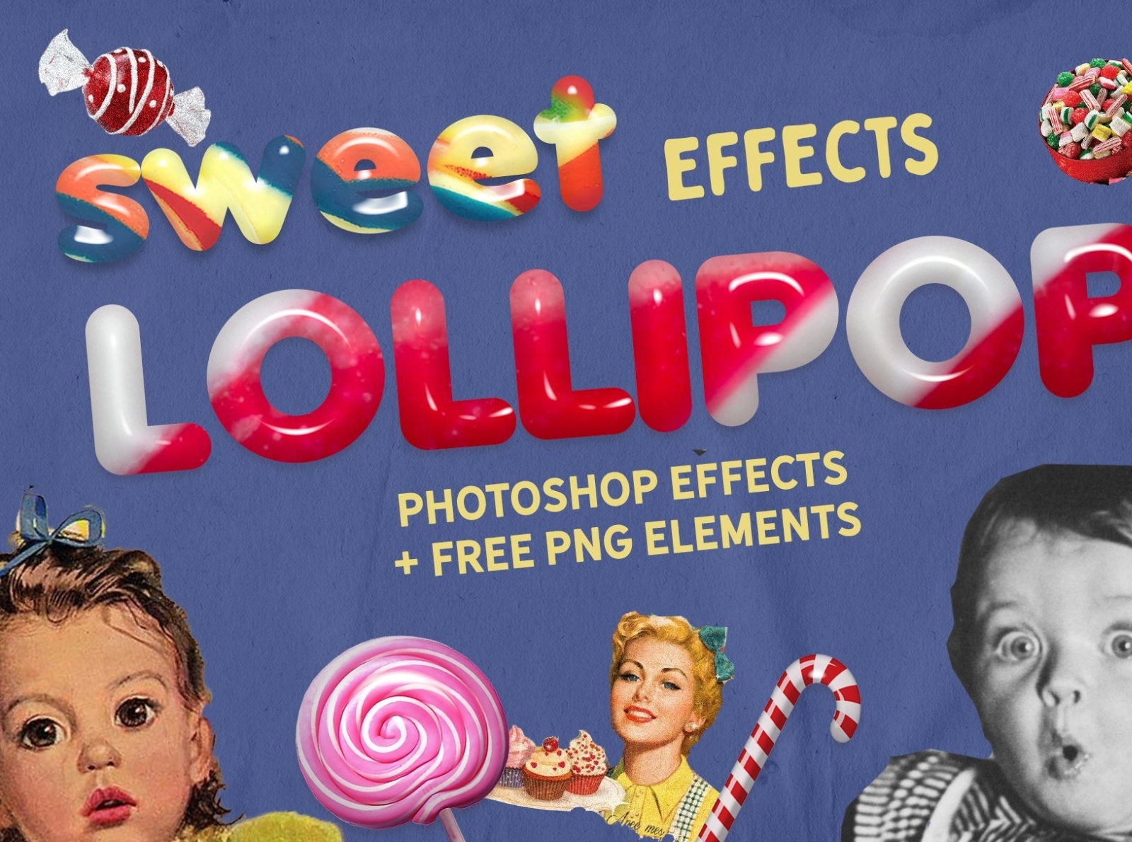 Candy Effect for PS Free Textures by Alexandra on Dribbble