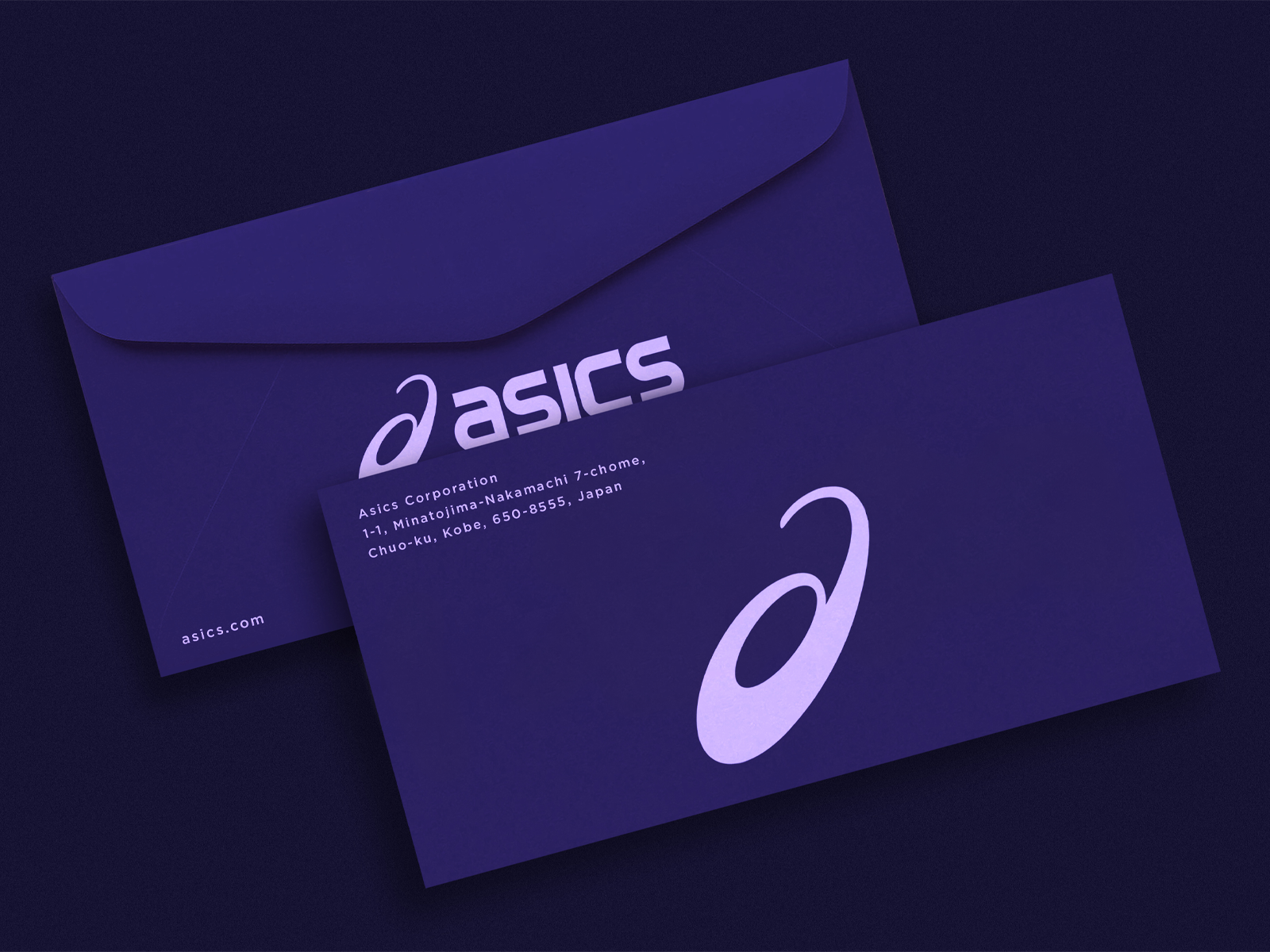ASICS Envelope by Aryik Gupta on Dribbble