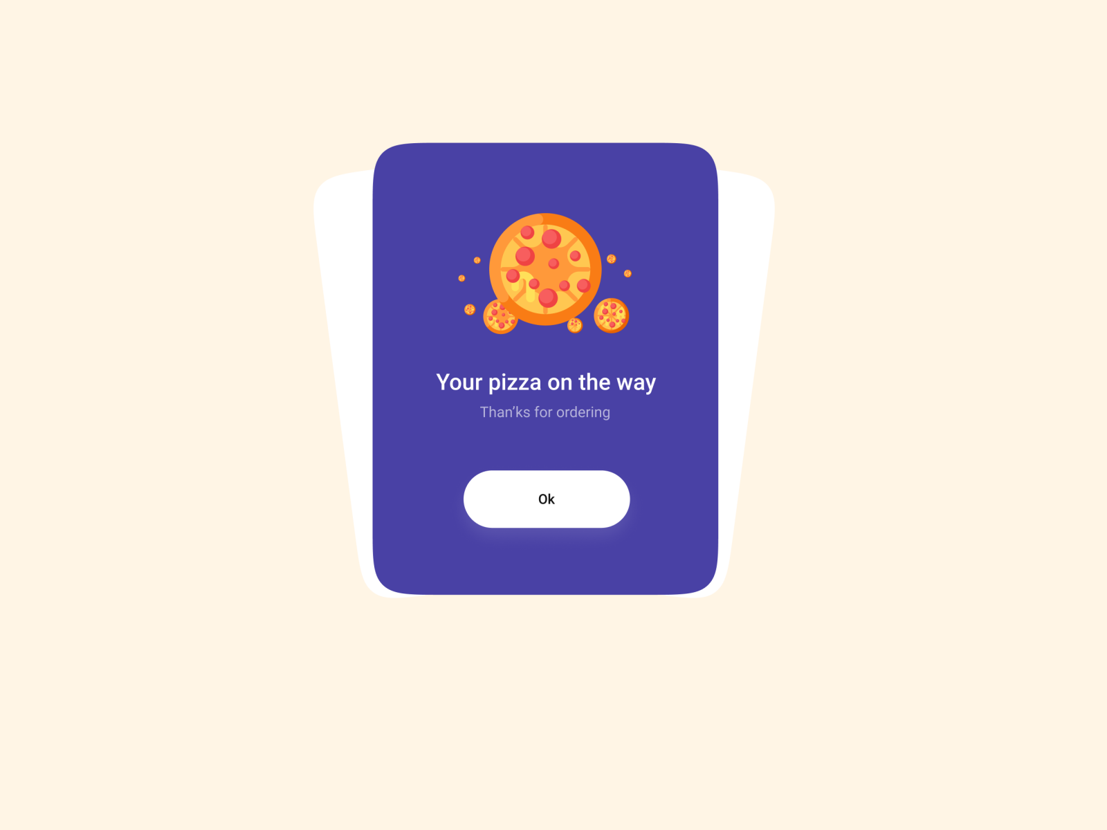 Pop-up UI component by Boburkhon on Dribbble
