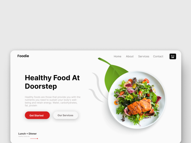 Food Web Design by Webstar Infotech on Dribbble