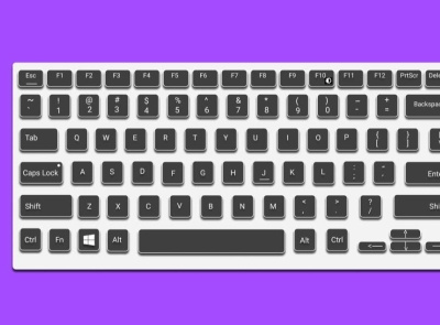 Keyboard UI by Rajshekhar Choudhury on Dribbble