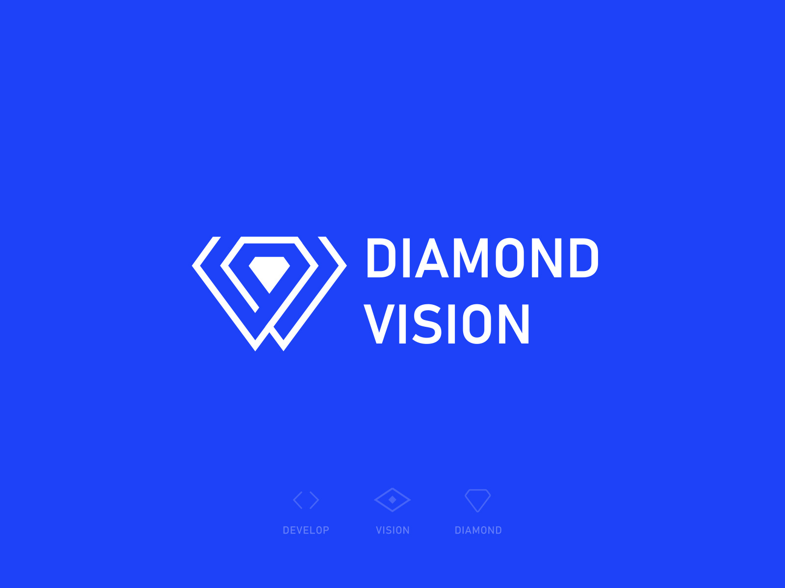 DiamondVision Logo by Alireza Mp on Dribbble