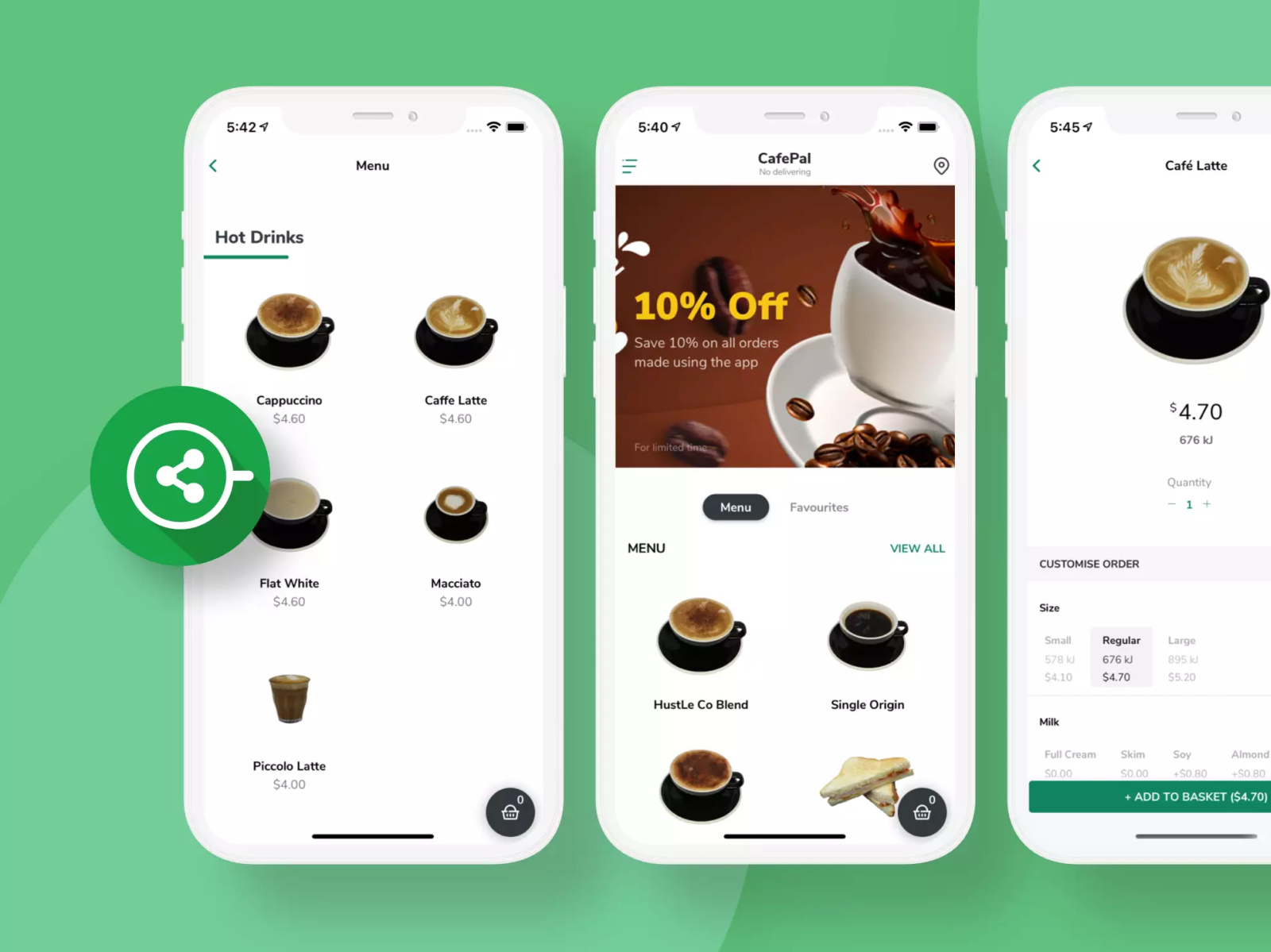 Cafepal - Mobile Coffee app by Gagandeep Singh on Dribbble