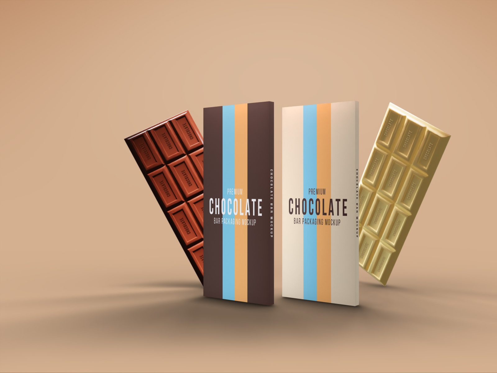 Chocolate Bar Packaging Mockup by Modern Studio on Dribbble