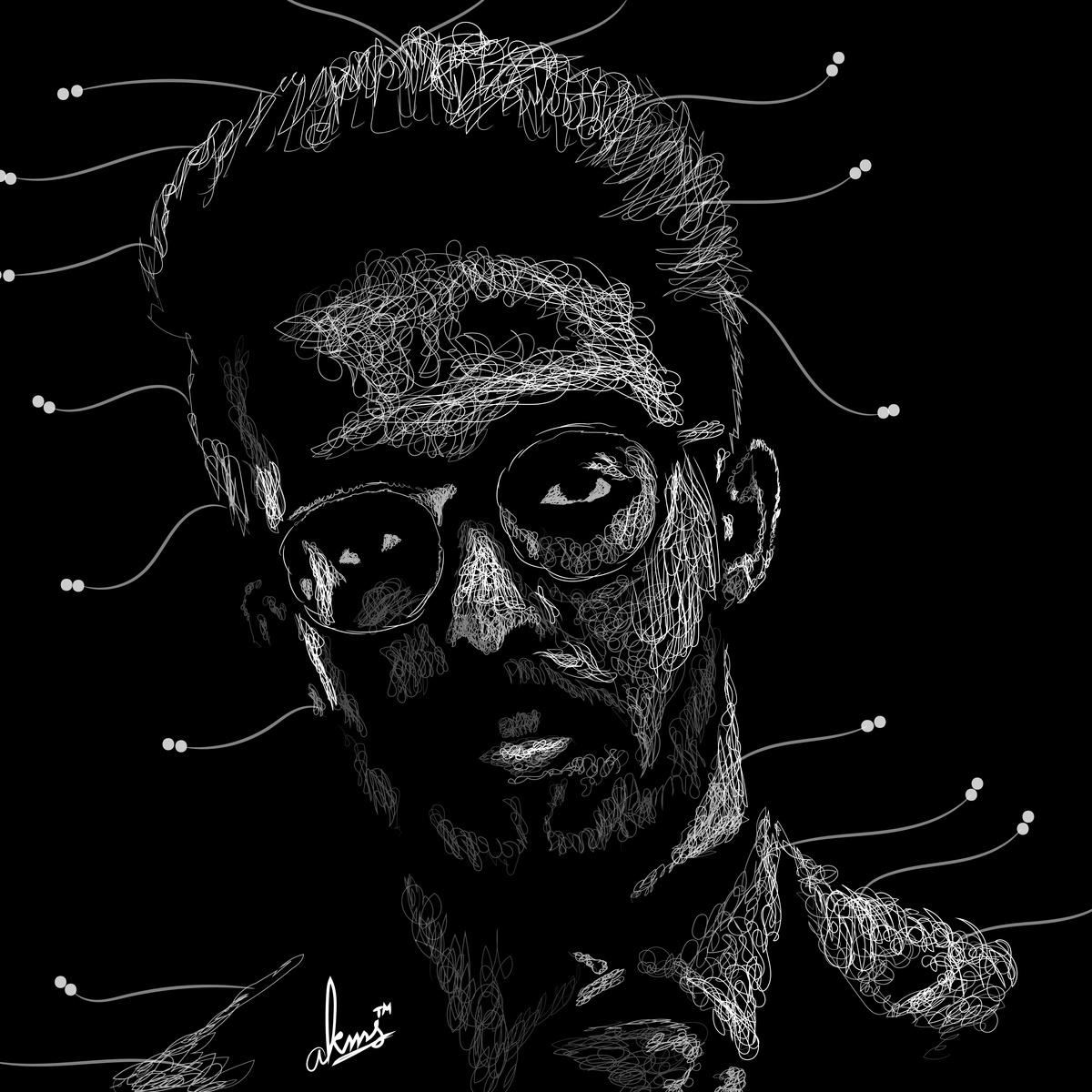 Scribble art by Aashish K Moorthy on Dribbble