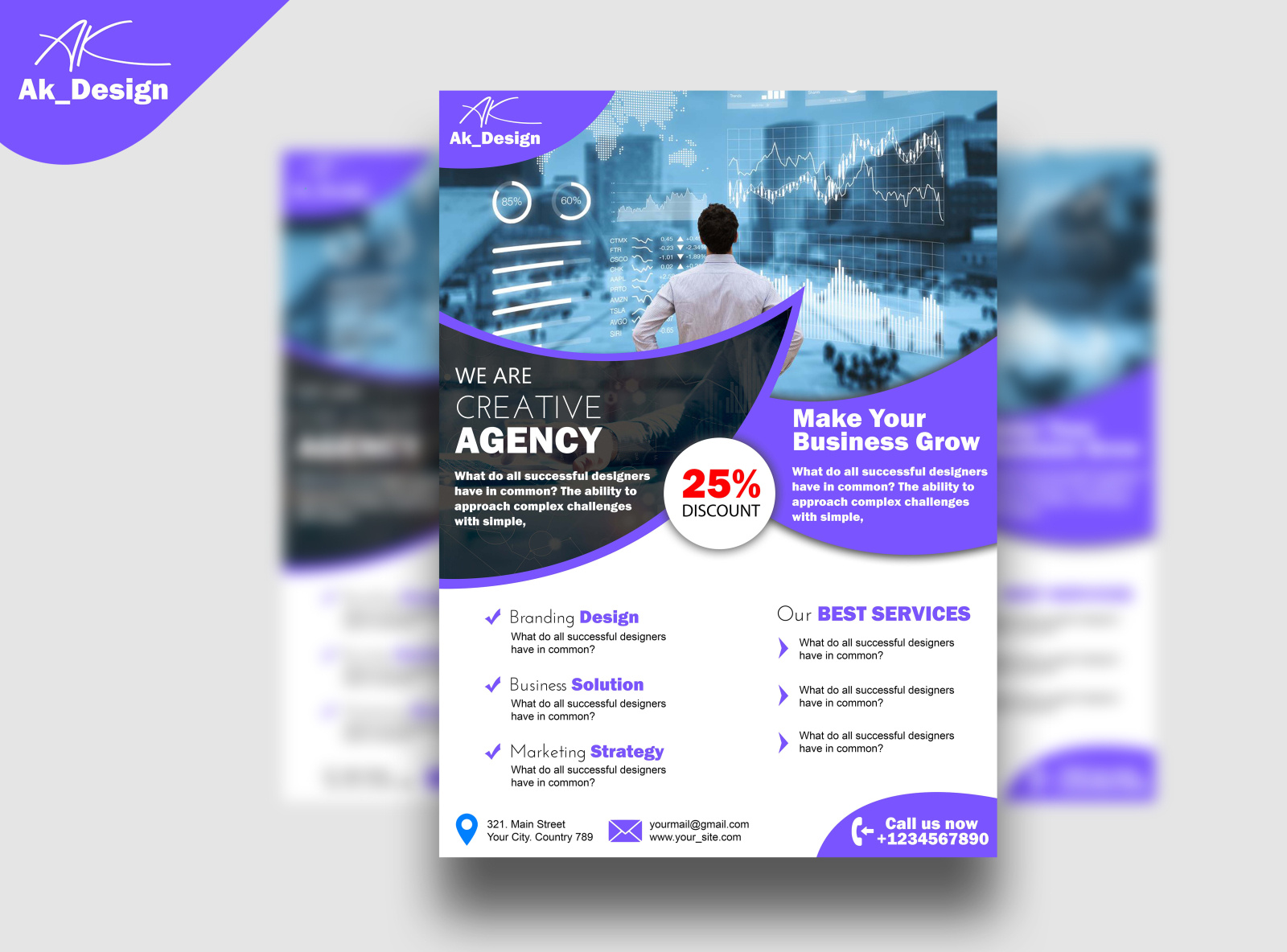 Flayer by Ak Emon on Dribbble