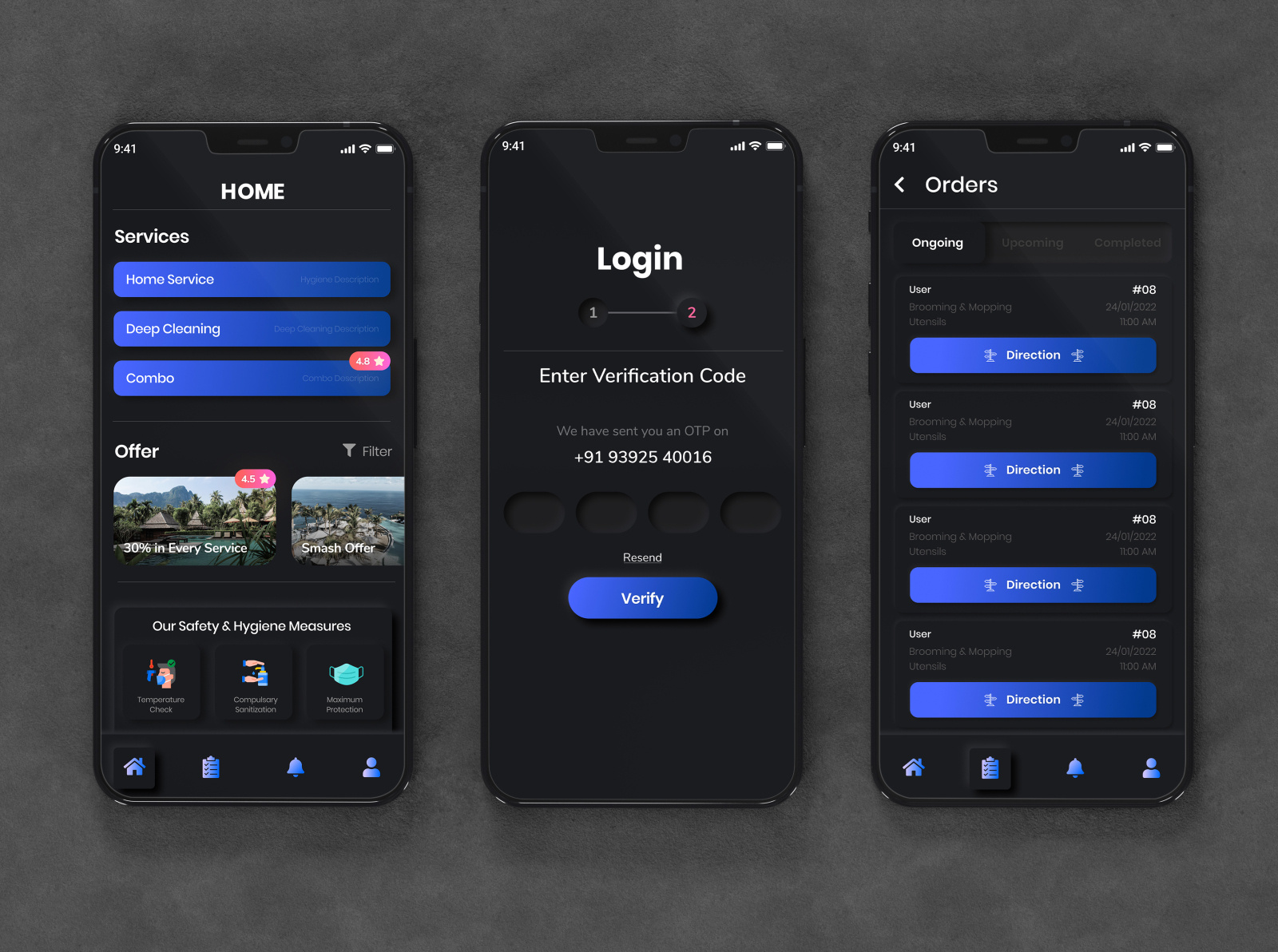 App UI Design by Ak Emon on Dribbble